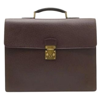 Louis Vuitton Pre-owned Taiga Aktentasche - - Pre-owned - Damen - Braun - ONE SIZE