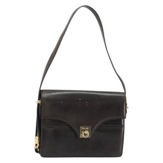 Celine Sac bandouli&egrave;re vintage doccasion - Femme - Pre-owned - Brun - Taille: ONE Size
