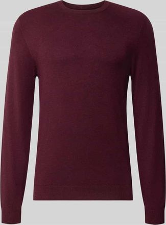 Mc Neal Strickpullover mit geripptem Rundhalsausschnitt