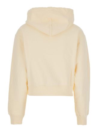 Jacquemus Womens Hoodie Le Gros Grain Beige Cotton Sweatshirts Sweater