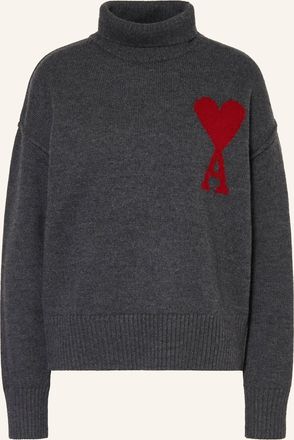 Ami Ami Paris Rollkragenpullover grau