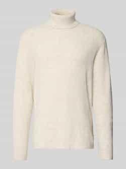 Lindbergh Strickpullover in Ripp-Optik mit Rollkragen