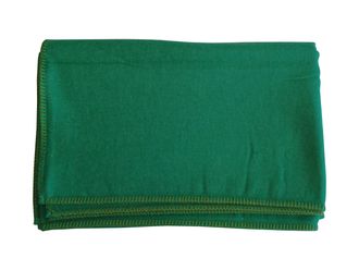 David Fussenegger Decke aus Baumwolle 140 x 200 cm Kuscheldecke mit Zierstich weich