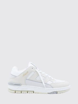 Axel Arigato Baskets basses bicolores en cuir et nubuck &agrave; bout perfor&eacute;