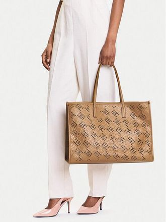 Tommy Hilfiger Handtasche Th City AW0AW17501 Braun