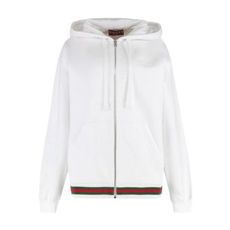 Gucci Damen, Sweatshirts & Hoodies, Wei&szlig;, XSGr&ouml;&szlig;e
