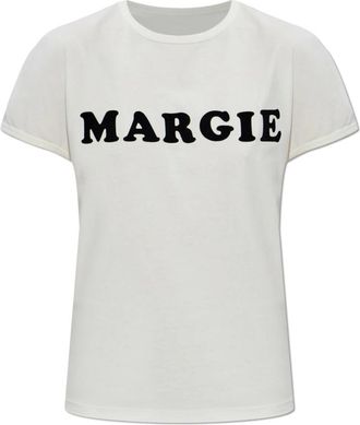 Maison Margiela Femme, Tops, Blanc, Taille: 38 FR Margie T-Shirt