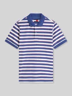 Tommy Jeans Regular Fit Poloshirt aus reiner Baumwolle