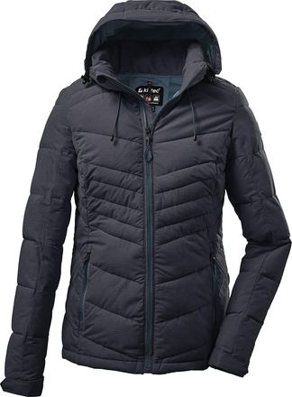 Killtec Damen Steppjacke Jacke in Daunenoptik mit abzippbarer Kapuze KOW 149 WMN QLTD Jckt wasserabweisend, atmungsaktiv, windabweisend 00814-dunkelnavy 38
