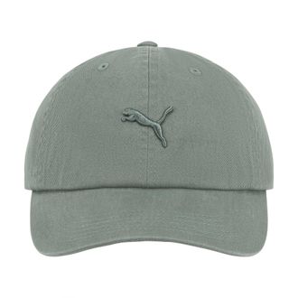 Puma Damen Tonal Jumpcat Washed Cotton Twill Adjustable Baseball Cap, Gr&uuml;ner Mond, Einheitsgr&ouml;&szlig;e