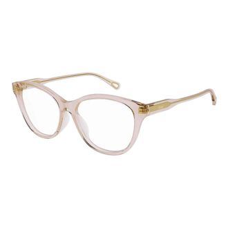 Chlo&eacute; Transparente- pinkfarbene Brille im Retro-Stil - - Accessories - Damen - Rosa - 51 MM