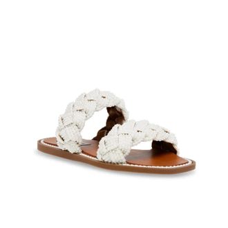 Steve Madden Summer Sliders - - Shoes - Damen - Wei&szlig; - 37 1/2 EU