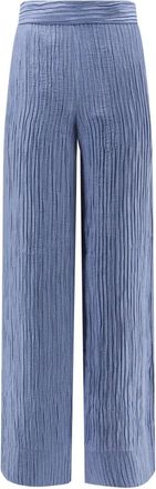 Joseph Femme, Pantalons, Bleu, Taille: 34 FR Pantalon large