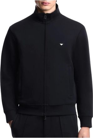 Emporio Armani Homme, Sweatshirts et sweats &agrave; capuche, Bleu, Taille: XL Iconico 0920 SweaT-shirt