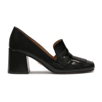 Kazar Schwarze Pumps mit Quasten und breitem Absatz - - Shoes - Damen - Schwarzk - 36 EU