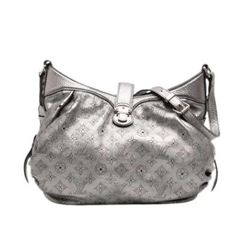 Louis Vuitton Pre-owned Monogram Mahina Umh&auml;ngetasche - - Pre-owned - Damen - Grau - ONE SIZE