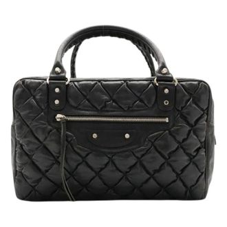Balenciaga Pre-owned Sac Boston Vintage - Femme - Pre-owned - Noir - Taille: ONE Size