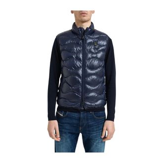 Blauer Herren, Jacken, Blau, LGr&ouml;&szlig;e