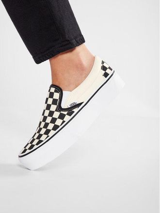 Vans Sneakers aus Stoff Classic Slip-On P VN00018EBWW Wei&szlig;