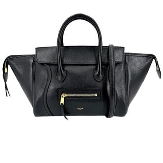 Celine Sac bandouli&egrave;re vintage Pre-owned - Femme - Pre-owned - Noir - Taille: ONE Size