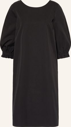Cinque Cinque Kleid Ciinkra Mit 3/4-Arm Und R&uuml;schen schwarz