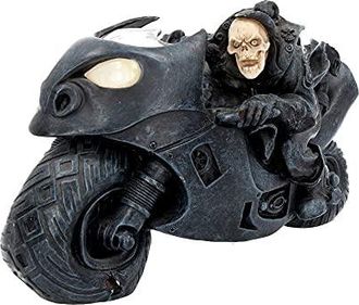 Nemesis Now Speed Freak 19,5 cm, Kunstharz, Schwarz