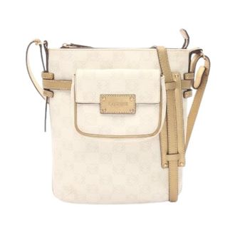 Loewe Pre-owned Repeat Anagram Schultertasche aus beschichtetem Canvas - - Pre-owned - Damen - Wei&szlig; - ONE SIZE