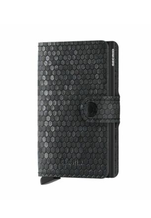 Secrid Unisex-Erwachsene Geldb&ouml;rse MC-Lipstick Schwarz Rei&szlig;verschluss Wallet