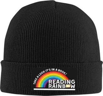 Generic Tricoté Bonnet Regarde, Cest dans Un Livre Classique Bonnet Hiver Chaud Tricot Doux Beanie Tricoté pour Adultes Ski Sports