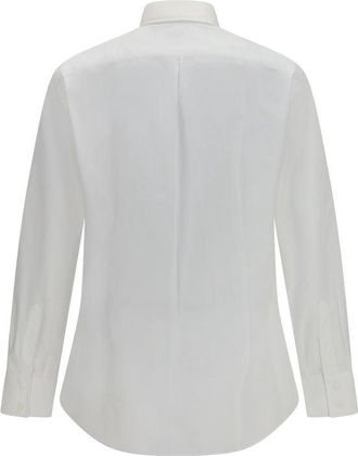 Brunello Cucinelli Cotton Dress Shirt - White