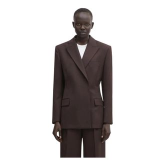 Anine Bing Aretha Blazer - - Jackets - Damen - Braun - M