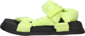 Tommy Hilfiger Femme, Chaussures, Vert, Taille: 38 EU Sandales Plates