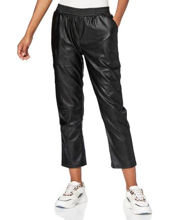 Sparkz Damen Ania Cropped Pants Hose, Schwarz (Black 099), 38 (Herstellergr&ouml;&szlig;e: Large)