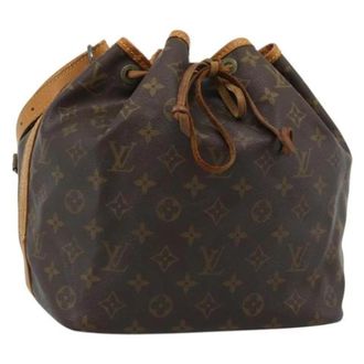 Louis Vuitton Pre-owned Petit No&eacute; Bucket Bag - - Pre-owned - Damen - Braun - ONE SIZE