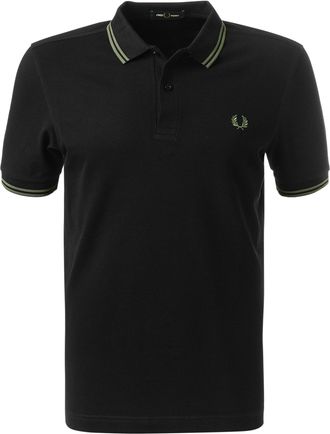 Fred Perry Herren Polo-Shirt schwarz