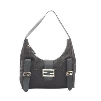 Fendi Pre-owned Sac bandouli&egrave;re en toile enduite Zucchino - Femme - Pre-owned - Brun - Taille: ONE Size
