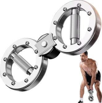 Generico Trainingsbrenner: Verbrennungsmaschine f&uuml;r M&auml;nner, Griffkrafttrainer, st&auml;rkere Muskeln, multifunktionale Trainingsausr&uuml;stung, 360 g drehbarer Griff