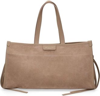 My Best Bags Firenze Femme, Sacs, Beige, Taille: ONE Size Sac &agrave; main en daim