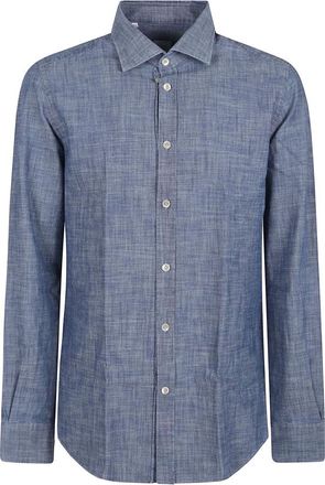 Eleventy Homme, Chemises, Bleu, Taille: 2XL Chemise Casual