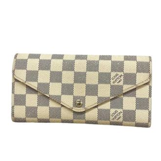 Louis Vuitton Pre-owned Long wallet (tri-fold) - Femme - Pre-owned - Beige - Taille: ONE Size