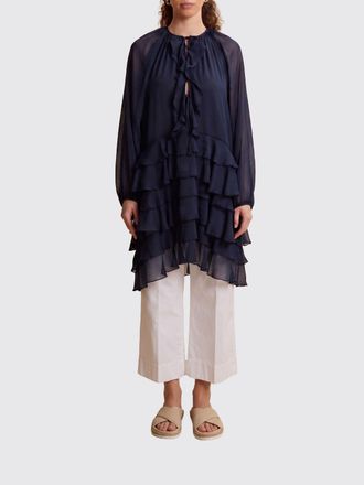 La Martina Robe Femme couleur Bleu Marine