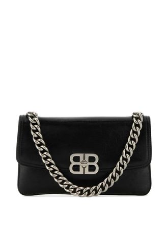 Balenciaga Kleine BB Soft Tote Bag - Schwarz