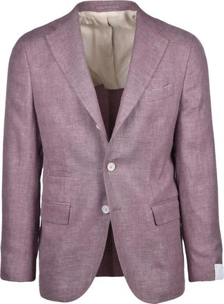 Eleventy Homme, Costumes, Rouge, Taille: M Giacca Stondata