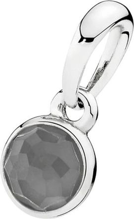Pandora Juni-Tropfen-Anh&auml;nger - - Accessories - Damen - Grau - ONE SIZE