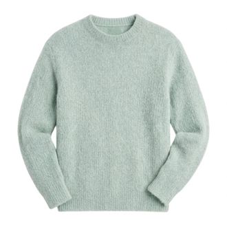 Sunflower Rundhals-Strickpullover - - Knitwear - Herren - Gr&uuml;n - L
