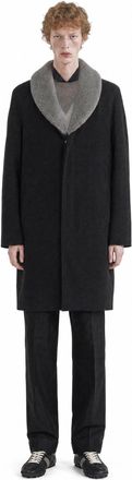 Maison Margiela Shearling Collar Coat