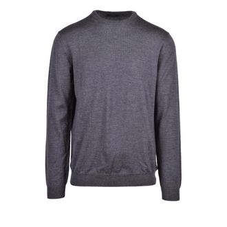Zanone Pullover Rundhals - - Knitwear - Herren - Grau - 2XL