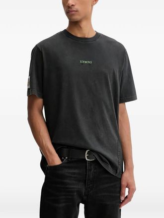 Iceberg printed short-sleeve T-shirt - Grau