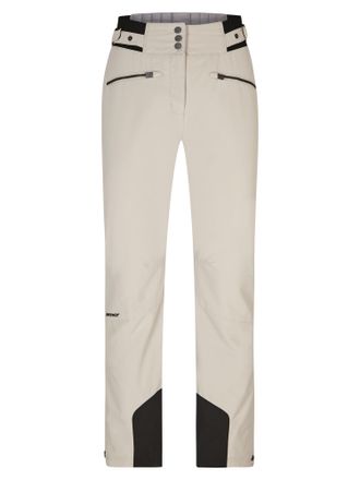 Ziener Damen TILLA Ski-Hose/Schnee-Hose | atmungsaktiv, wasserdicht, Primaloft, Silver beige DOB, 38