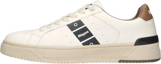 Blauer Homme, Chaussures, Blanc, Taille: 44 EU Anson Baskets